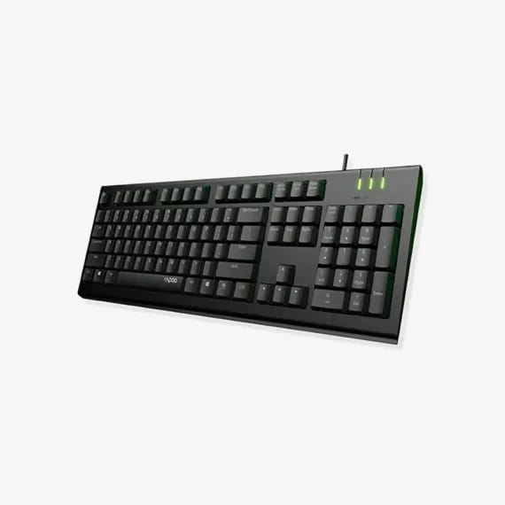 Rapoo NK1900 Laser Carved Keycap Wired Keyboard