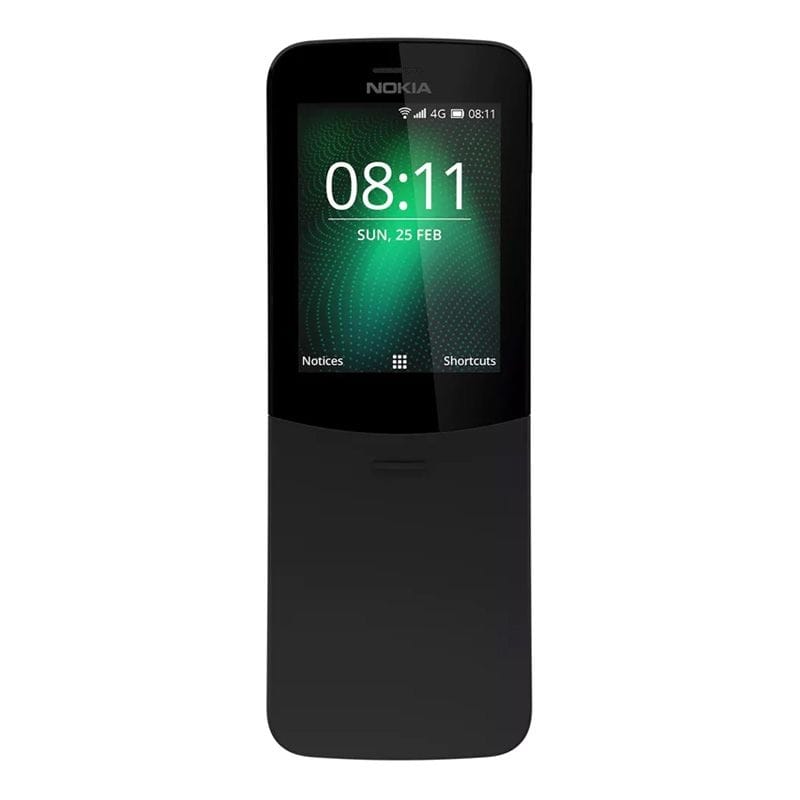 Nokia 8110 (4G, Keypad) - Black