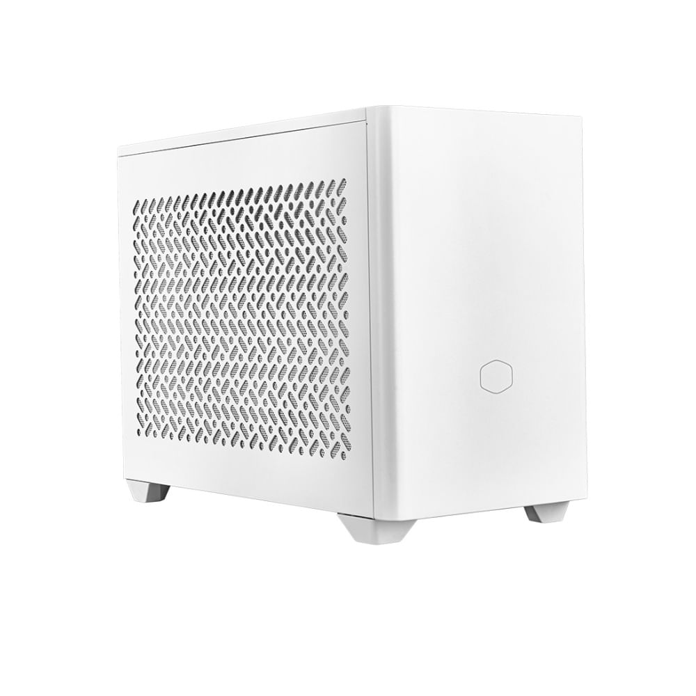 Cooler Master Masterbox NR200P V2 Tempered Glass Mini-ITX Case - White