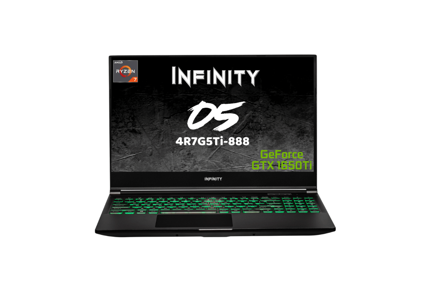 Infinity O5,15.6" FHD 120Hz, R7-4800H, 16GB RAM, 512GB SSD, Geforce ...
