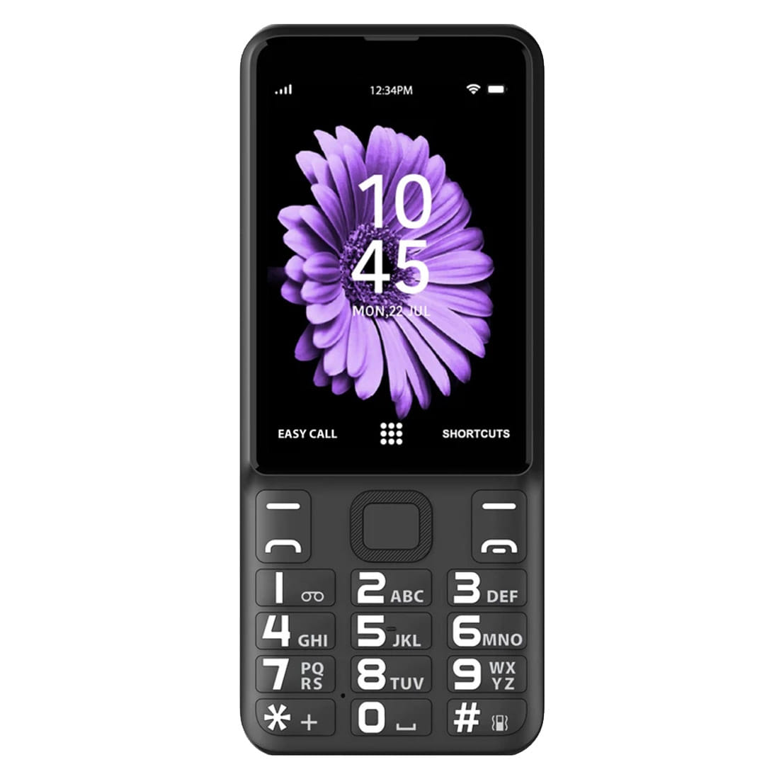Opel Mobile EasyBigButton (4GB/LTE, Keypad, 3.5") - Black