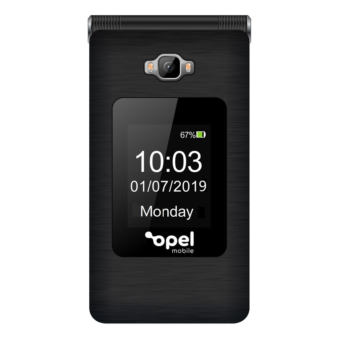 Opel Mobile SmartFlip (4G/LTE, Keypad) - Black