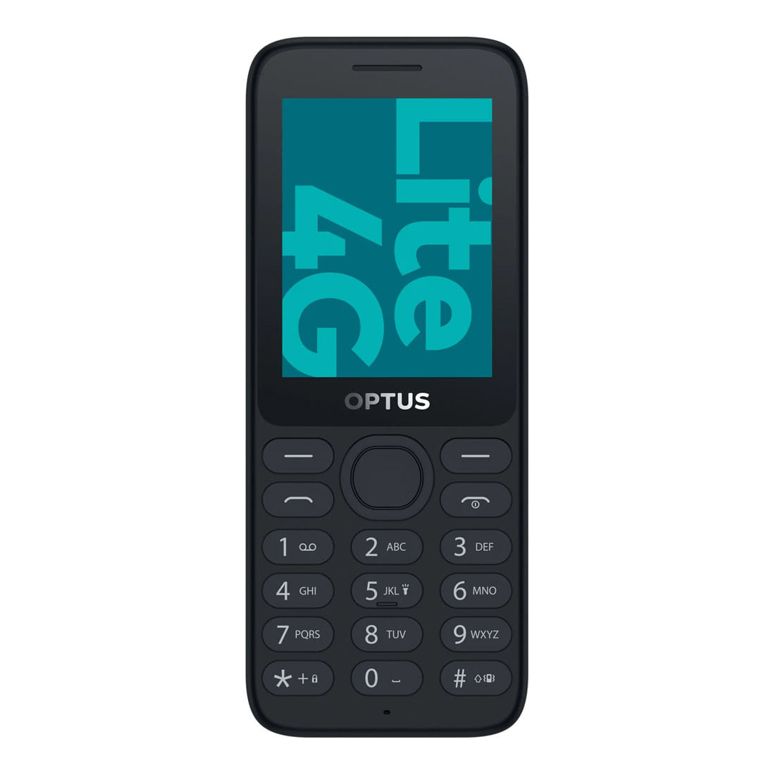 Optus X Lite 4G Keypad 2.4" - Black
