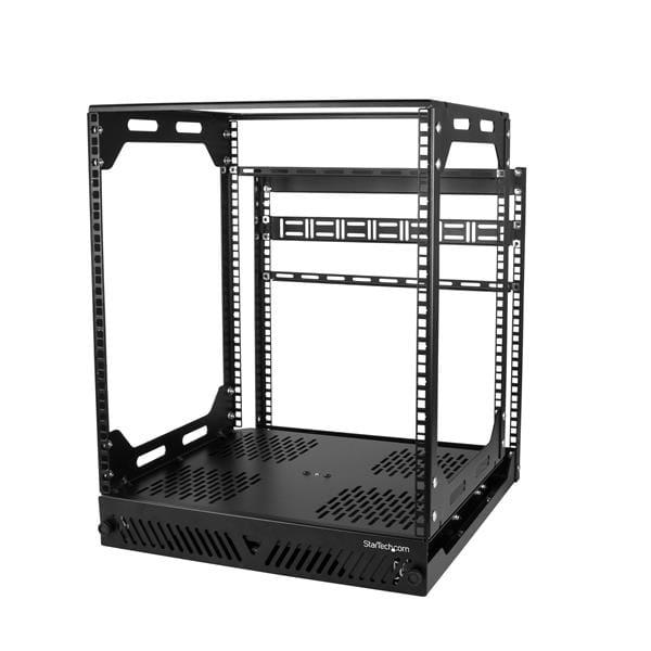 StarTech 12U Slide Out Server Rack - Rotating - 4 Post Rack