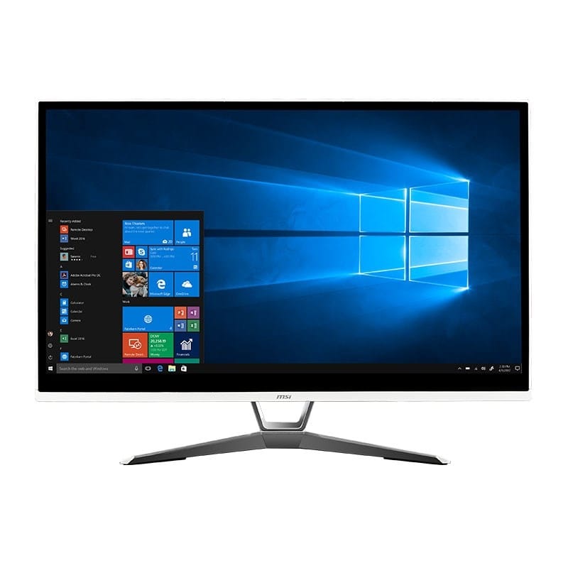 MSI Pro 22XT i3-9100 All-in-One Desktop PC - White