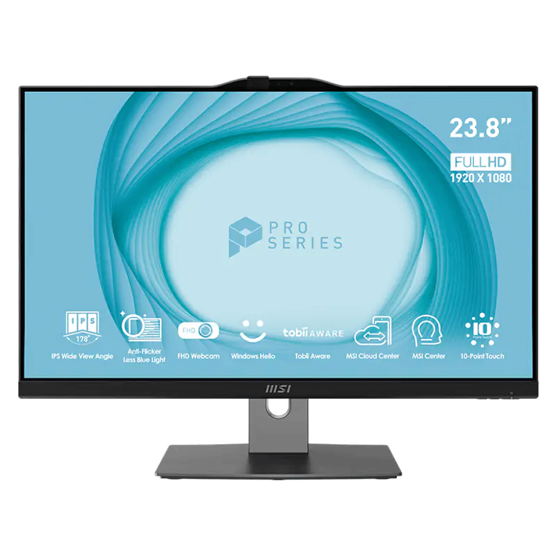 MSI Pro AP243, 23.8" Touch Screen, Intel Core i7-12700, 16GB RAM,1TB ...