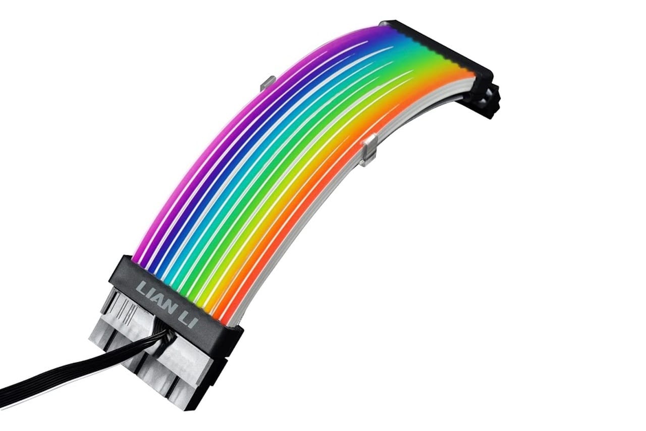 Lian Li 24-Pin V2 Strimer Plus Addressable RGB LED Extension Cable