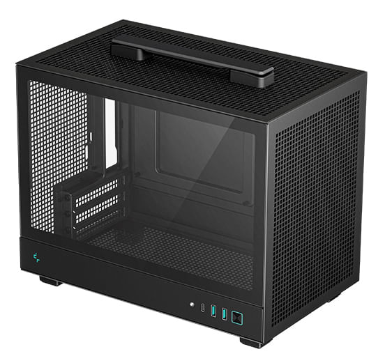 DeepCool CH160 Ultra-Portable Mini-ITX Case Black