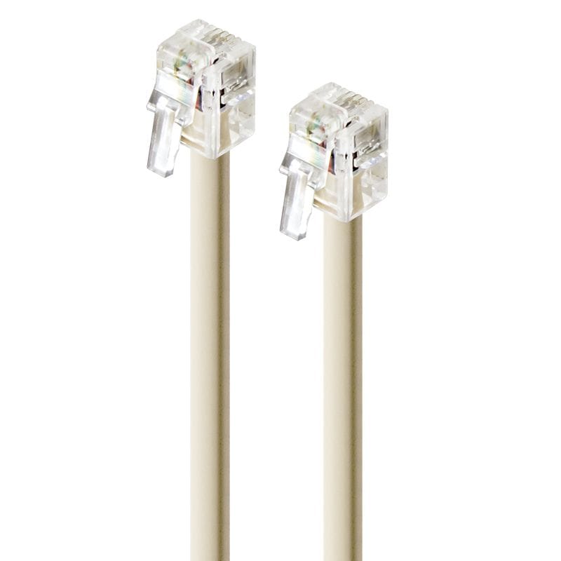 Alogic 5m RJ12 Telephone Cables/6P6C Male to Male