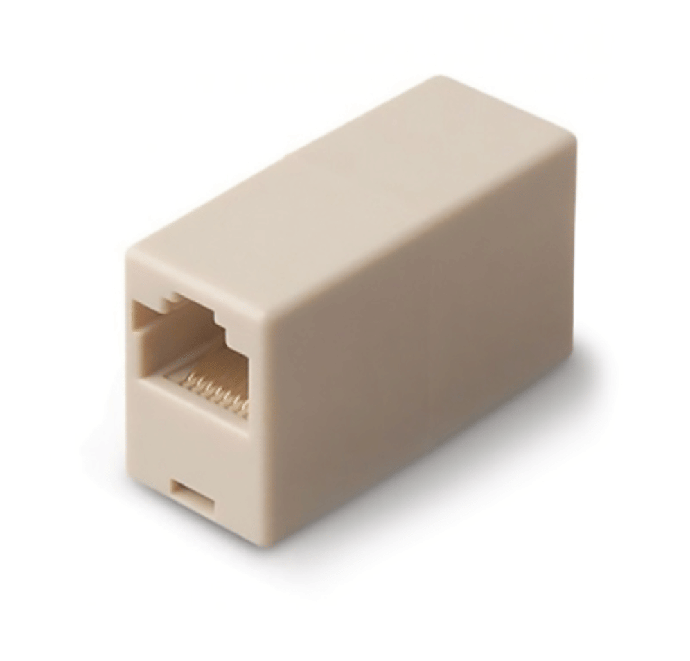 Alogic RJ45 8-pin Modular Straight-Through Inline Coupler