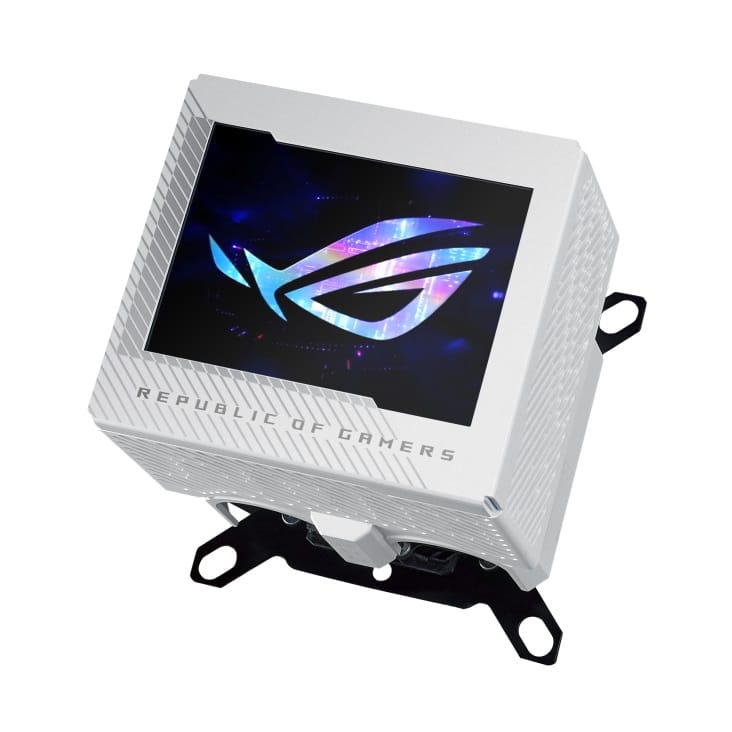 Asus ROG RYUJIN III WB CPU Water Block - White Edition