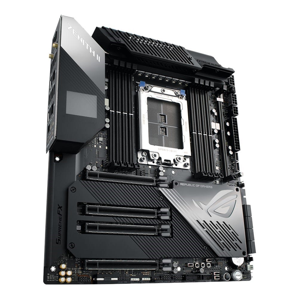 Asus Zenith II Extreme Alpha TRX40 sTRX4 E-ATX Motherboard