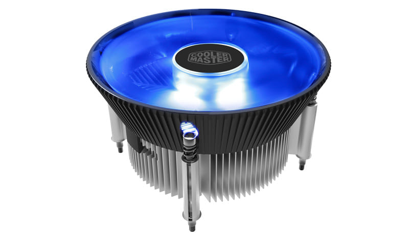 Cooler Master Blue LED Aluminium CPU Cooler i70C