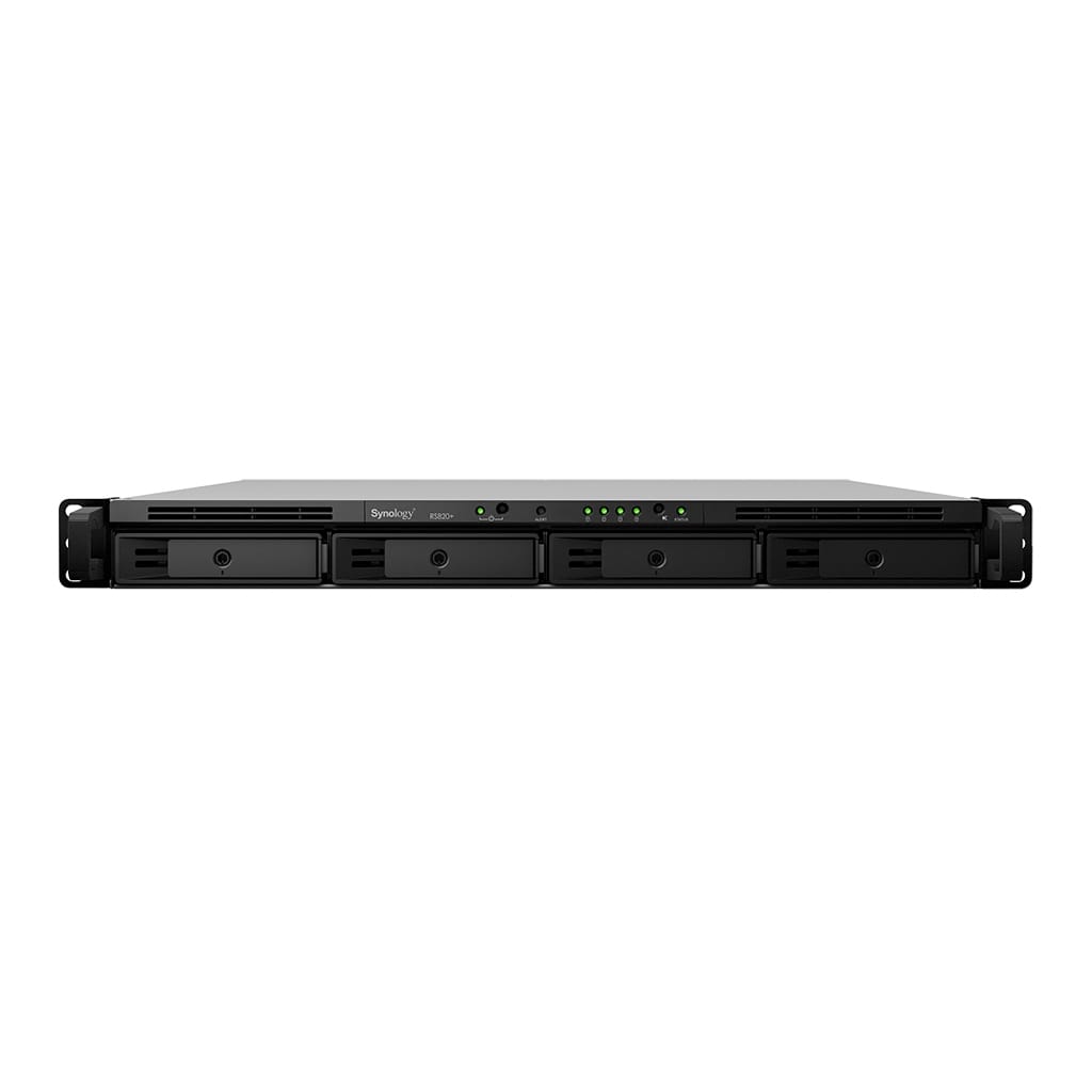 Synology RackStation 4-Bay 1U Rack NAS