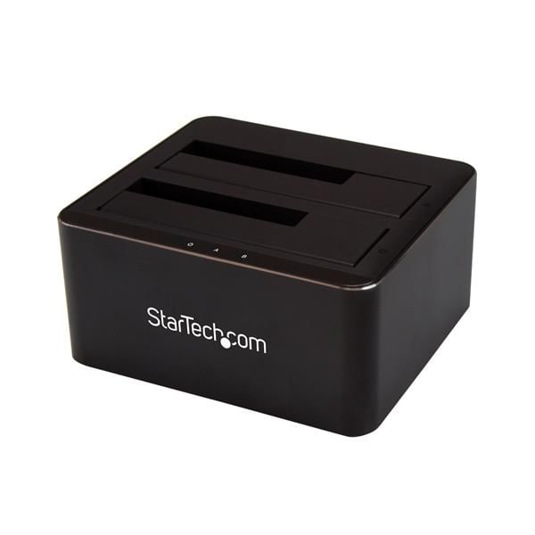 Startech Dual-Bay SATA Hard Drive Dock Station - SATA Hard Drive/SSD ...
