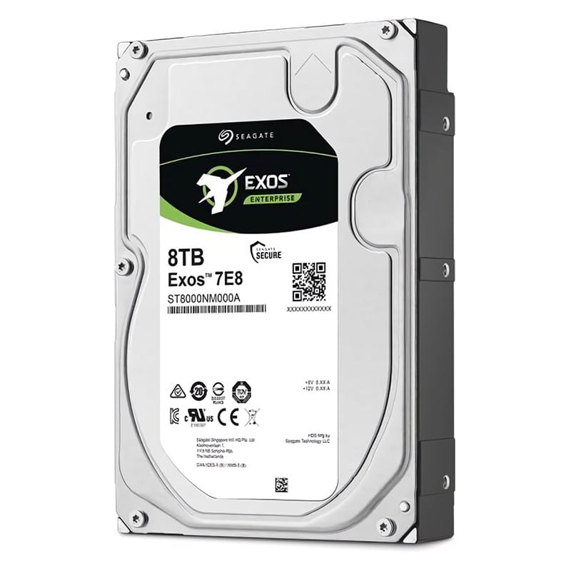 Seagate Enterprise Exos 7E8 8TB 3.5" SATA 512e HDD