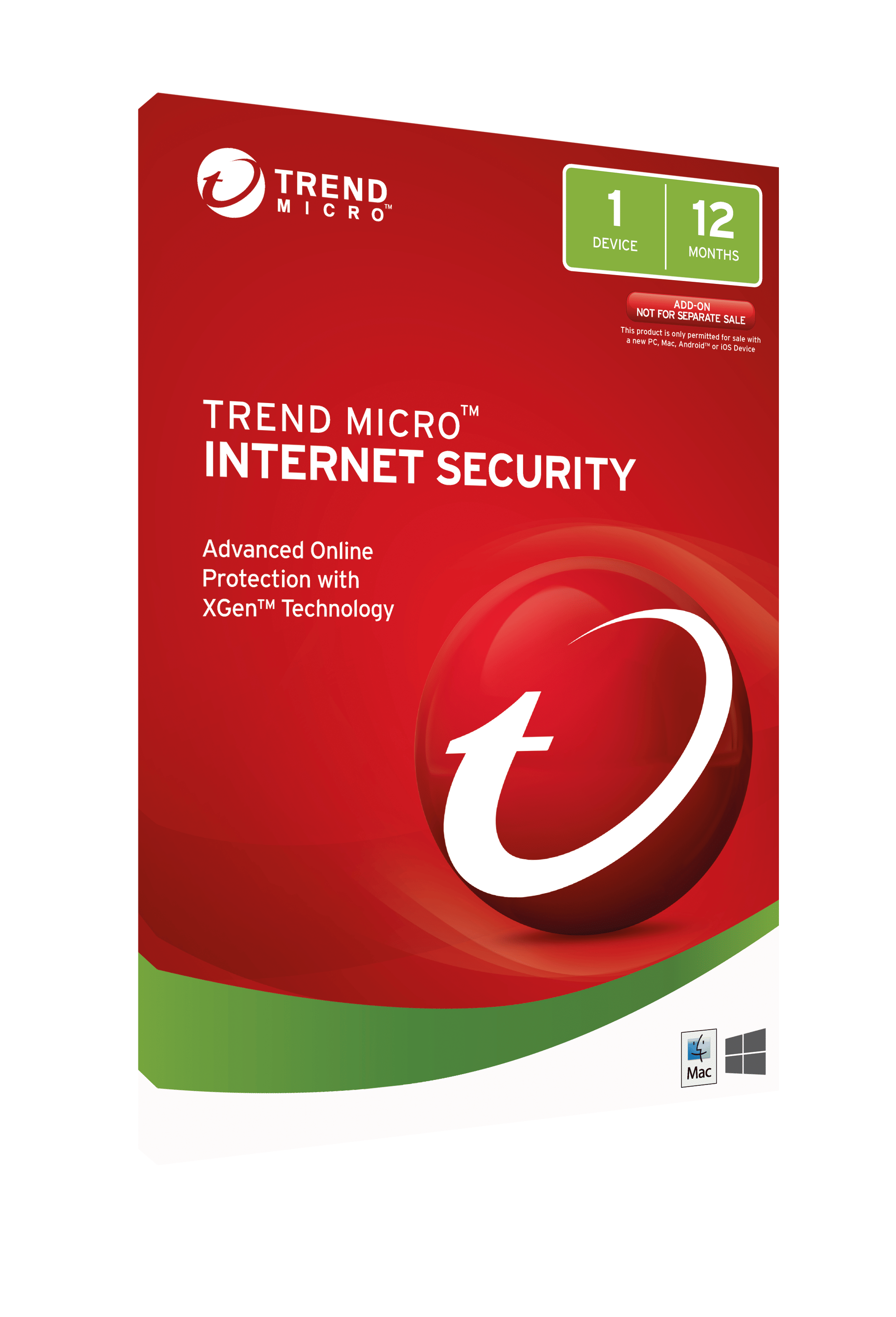 Trend Micro Internet Security OEM 1-Device 1 Year