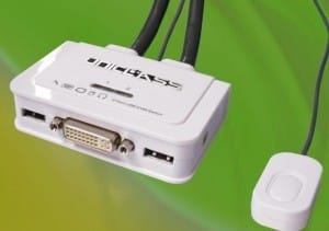 Skymaster 2 Port USB DVI KVM Switch