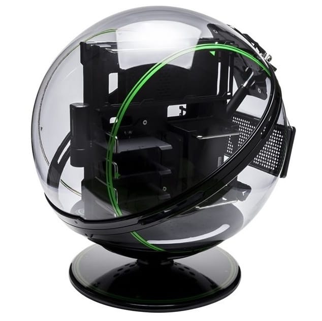 InWin WINBOT E-ATX Full Tower Chassis Black/Green