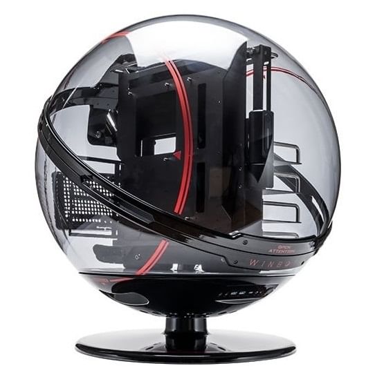 InWin WINBOT E-ATX Full Tower Chassis Black/Red