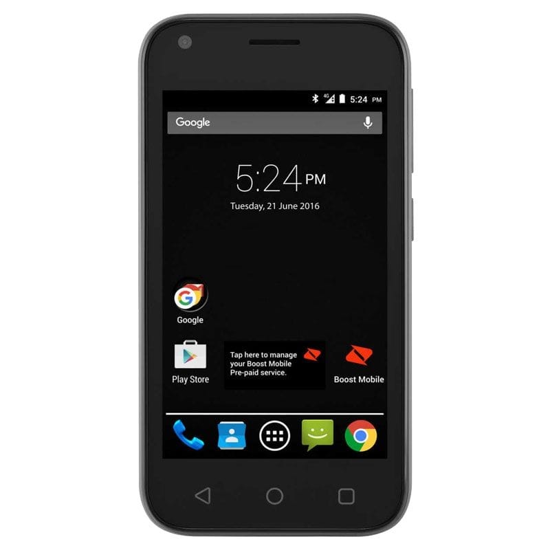 ZTE Boost Zume 5 B112 (4G/LTE, Quad Core, 8GB) - Grey