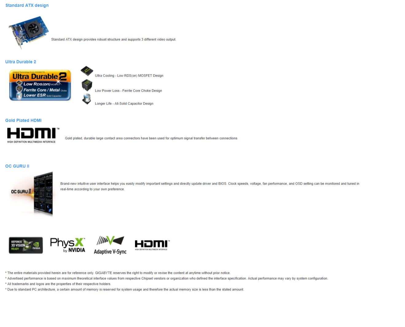 Gigabyte NVidia Geforce GT710/1GB/PCIe Graphics Card