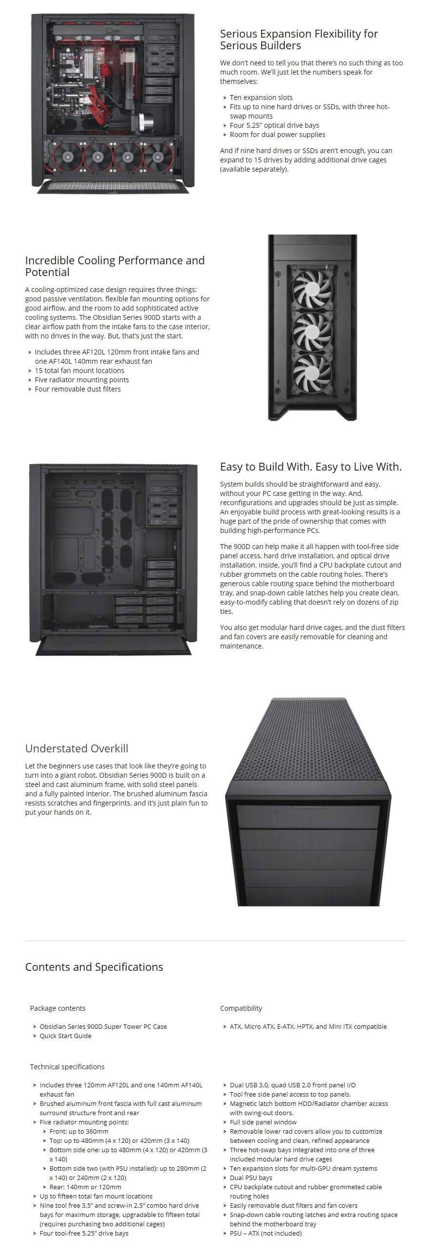 Corsair Obsidian Series 900D Super Tower Case