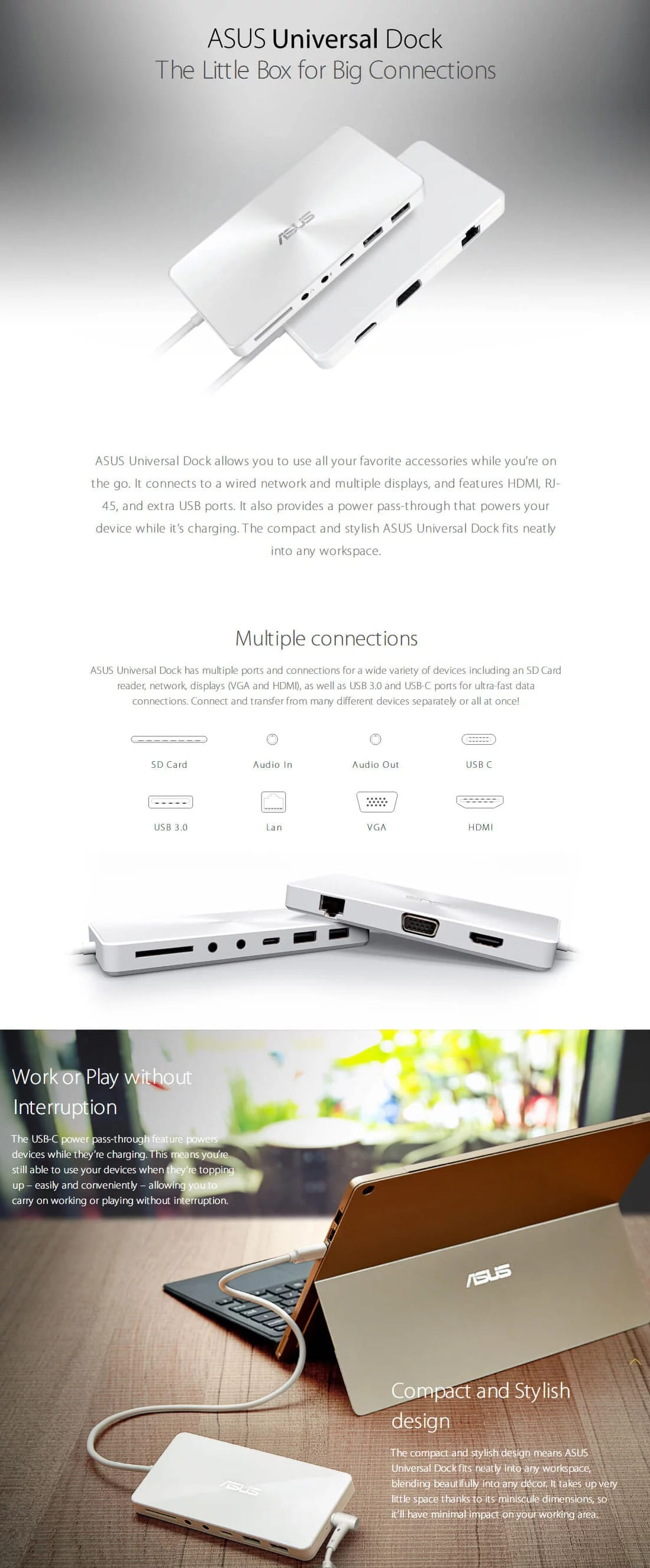 ASUS USB Type-C Universal Docking Station