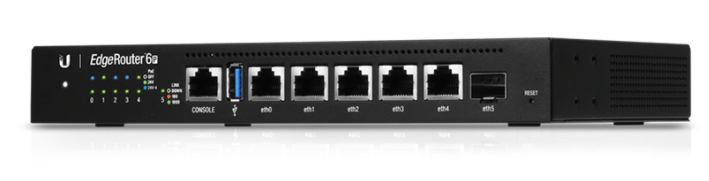 Ubiquiti ER-6P EdgeRouter 6-Port Gigabit PoE Router with SFP