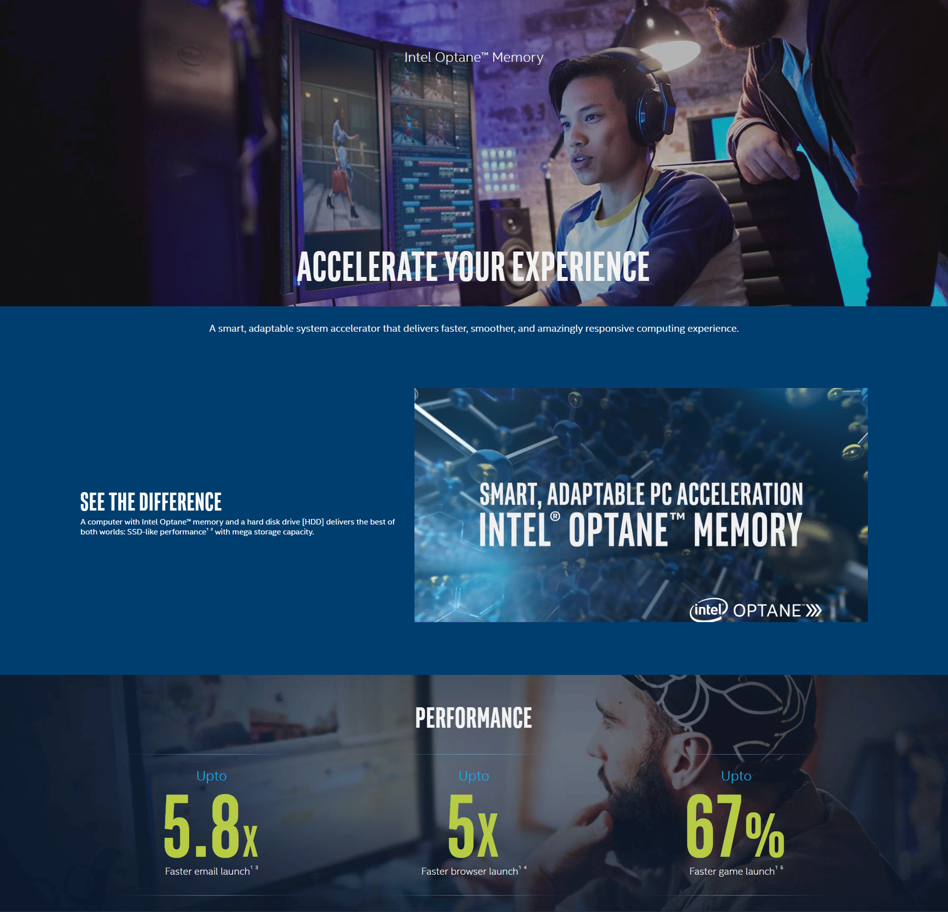 Intel Optane Memory Series 32GB PCIe NVMe M.2 80mm RAM