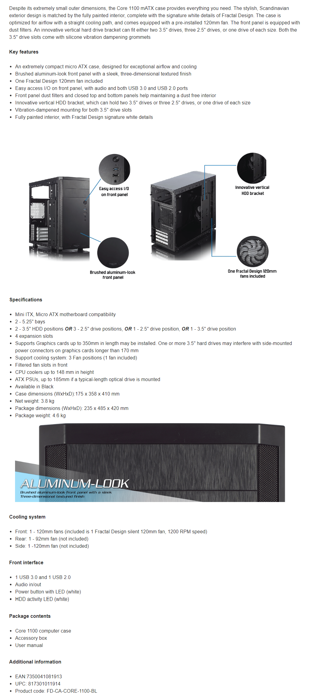 Fractal Design Core 1100