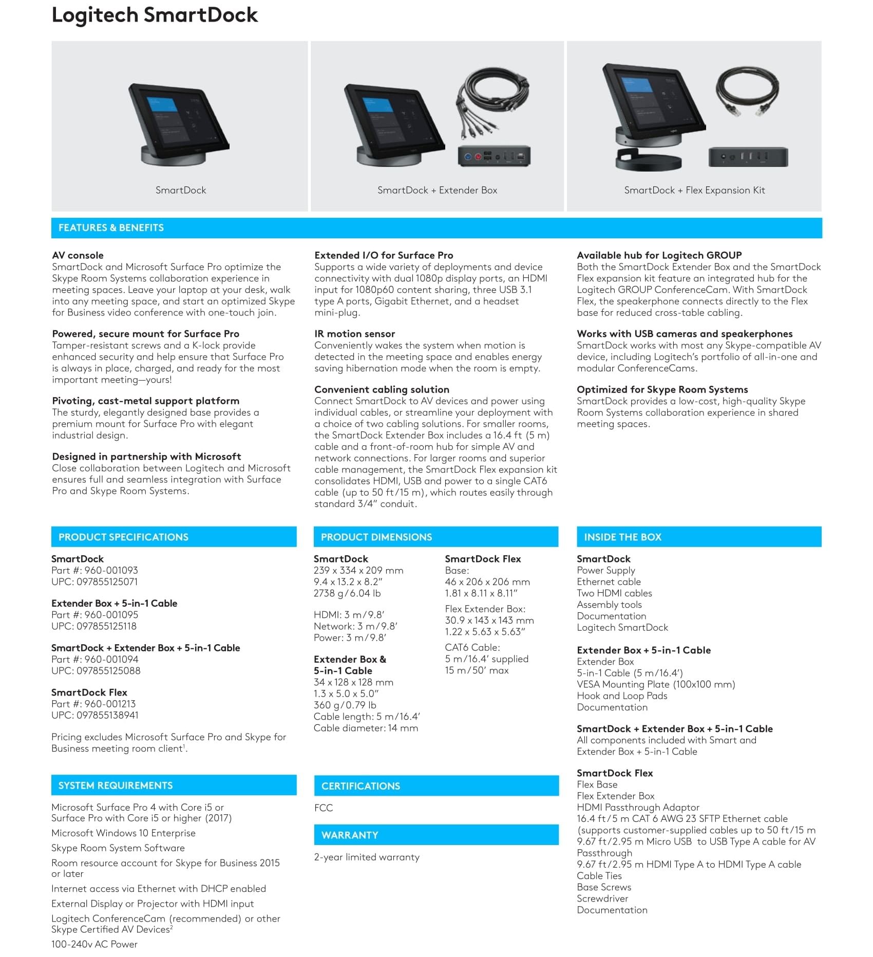 Logitech SmartDock Flex