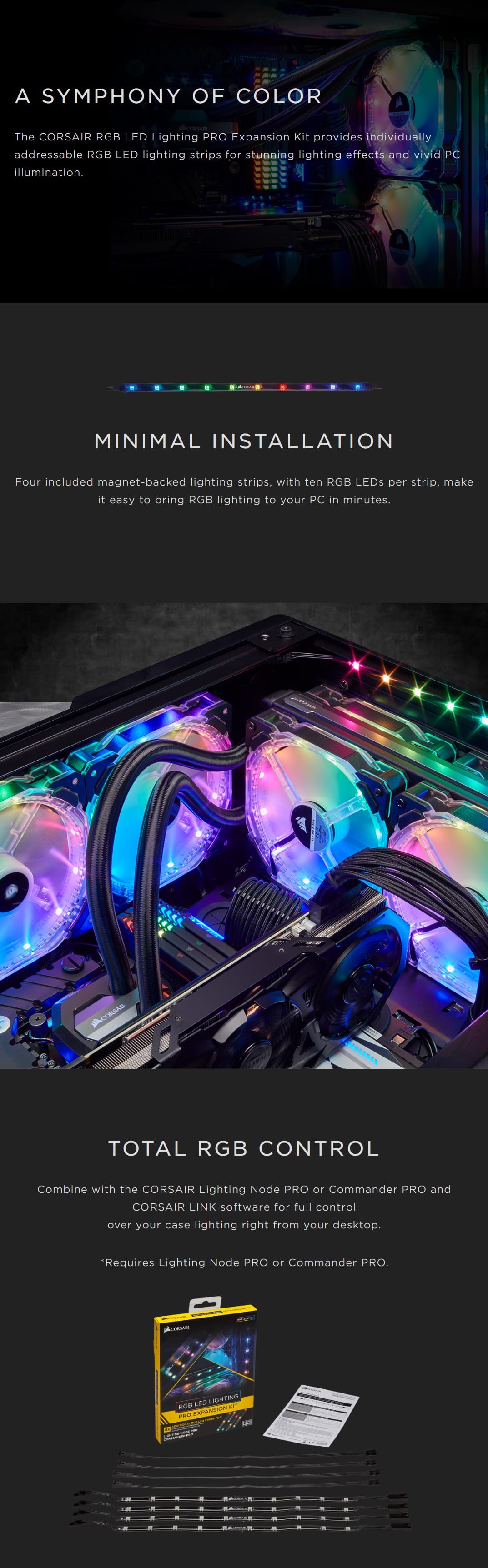 Corsair RGB LED Lighting Expansion Kit