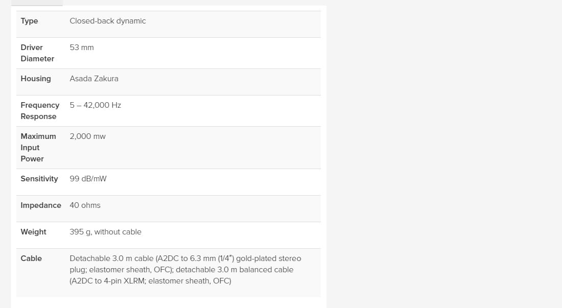 Audio-Technica ATH-AWAS HiFi Closed-Back Dynamic Asada Zakura Wooden ...
