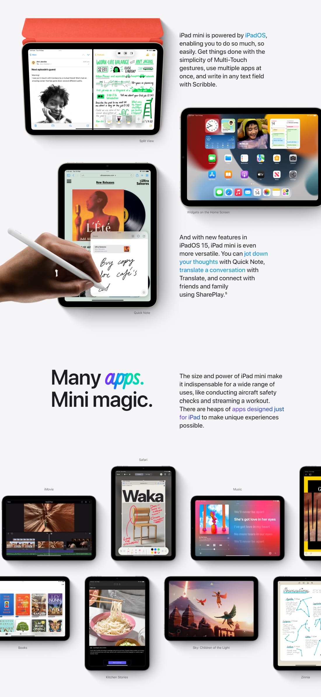 Apple iPad Mini 6th Gen Wi-Fi 64GB - Space Grey