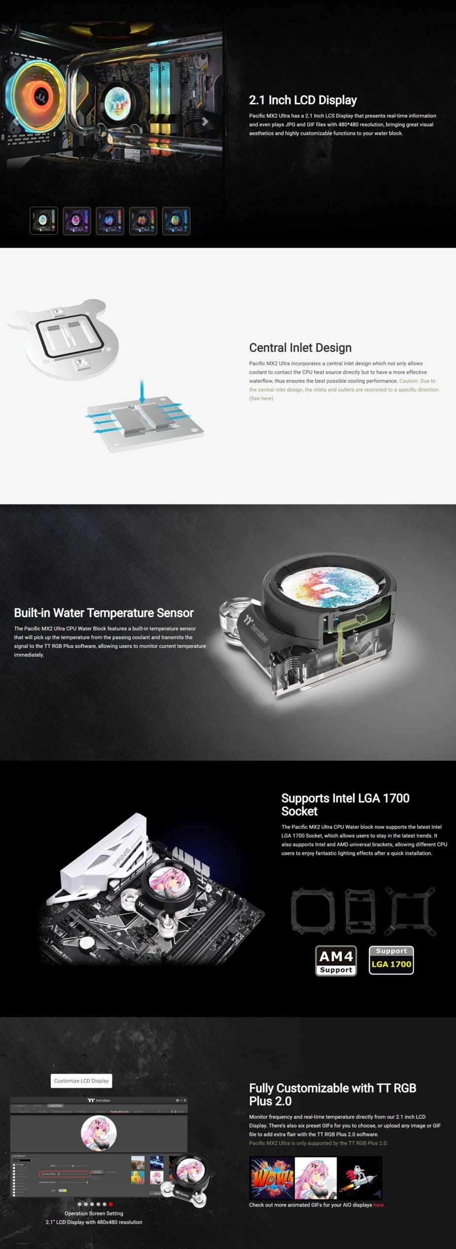Thermaltake Pacific MX2 Ultra CPU Waterblock
