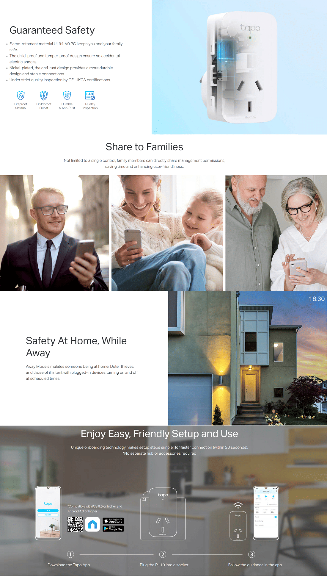 TP-Link Tapo P110 Mini WiFi Smart Plug