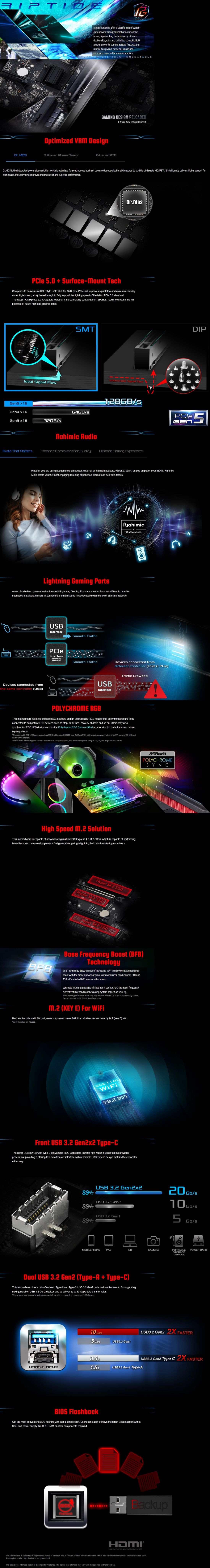 ASRock H670 PG Riptide ATX LGA 1700 Motherboard